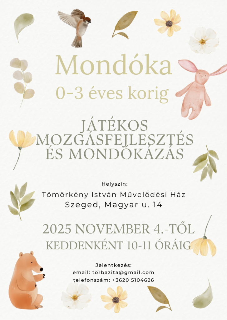 Mondóka - Szent-Györgyi Albert Agóra